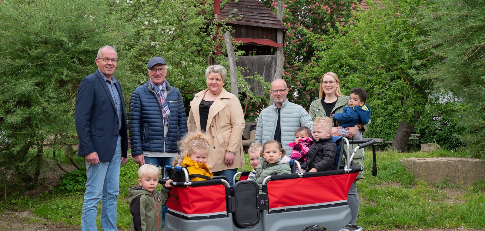 Spende des Geschichts- und Kulturkreis Wabern e.V. an die Kinderkrippe ...